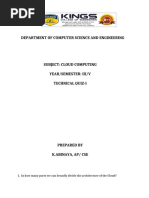Cloud Computing MCQ Questions and Answers | PDF | Platform As A Service ...
