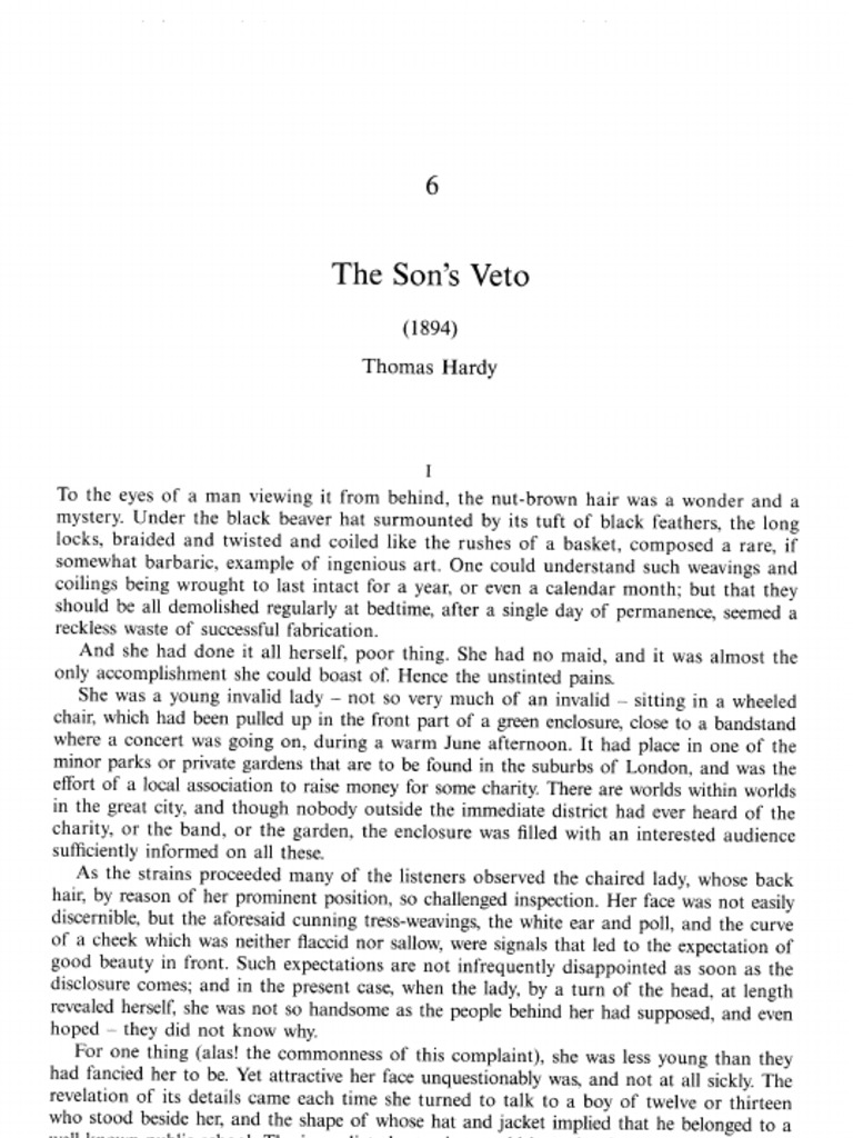 6 - The Son's Veto | PDF