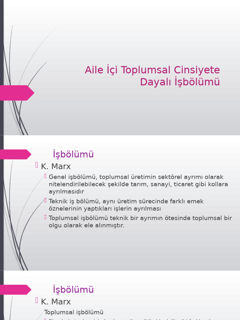 Aile Toplumsal Cinsiyet | PDF
