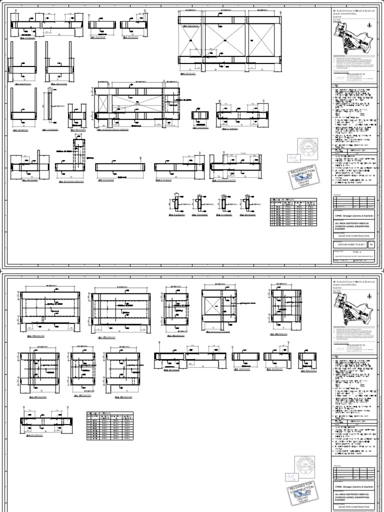 Type-5 - Mchine Room and Water Tank Details | PDF
