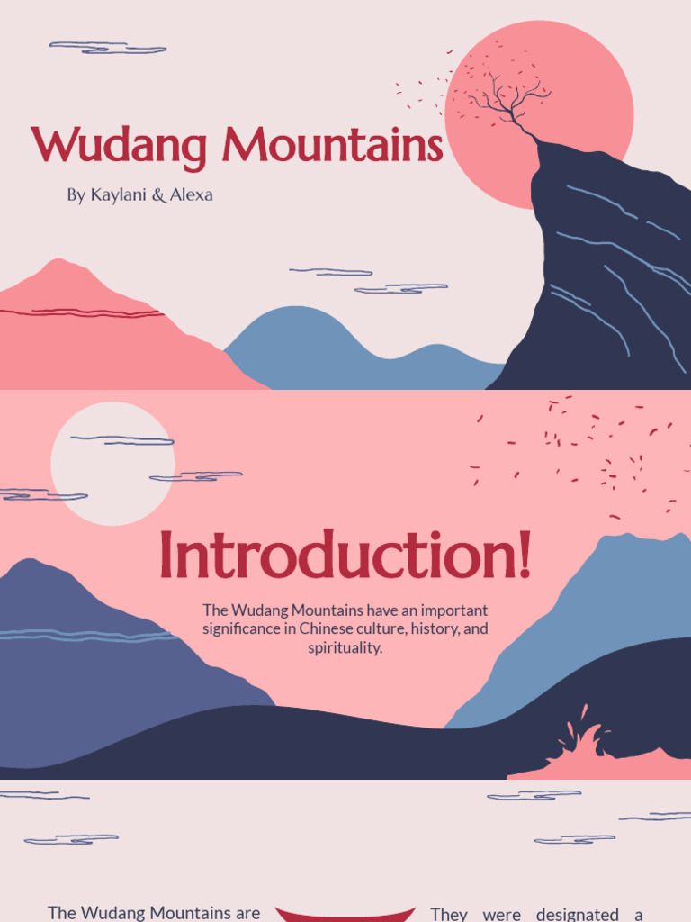 Wudang Mountains | PDF