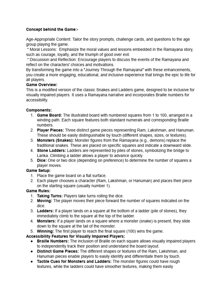 Snakes and Ladders Ramayana | PDF | Ramayana | Rama