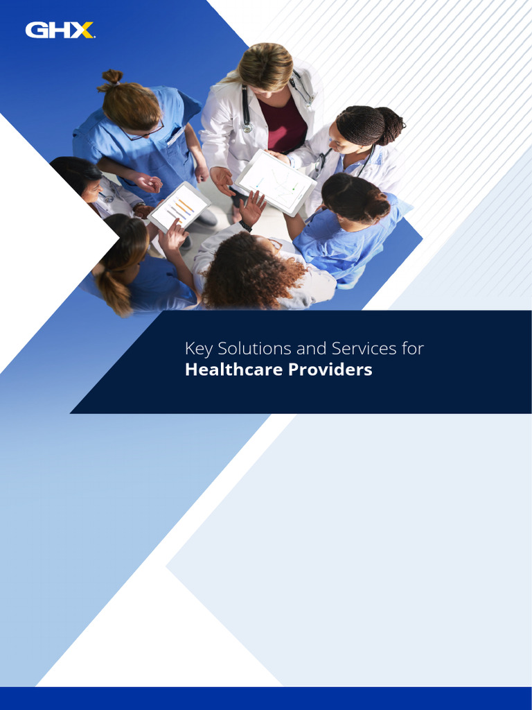 GHX Europe GHX Provider Overview Brochure en | PDF | Supply Chain ...