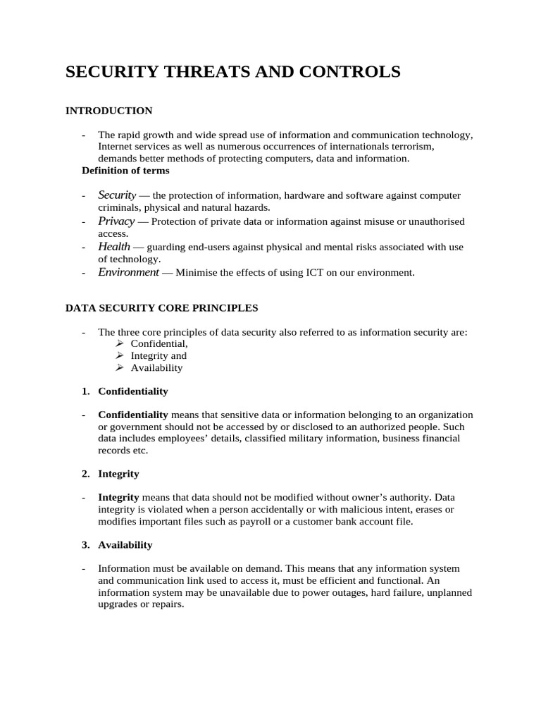 Data Privacy vs. Data Security Explained | PDF