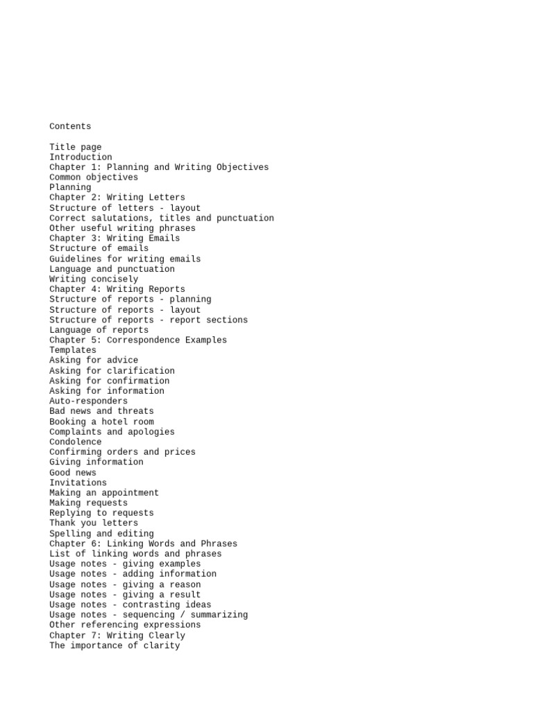 Business Writing Essentials | PDF | Abstract (Summary) | English Language