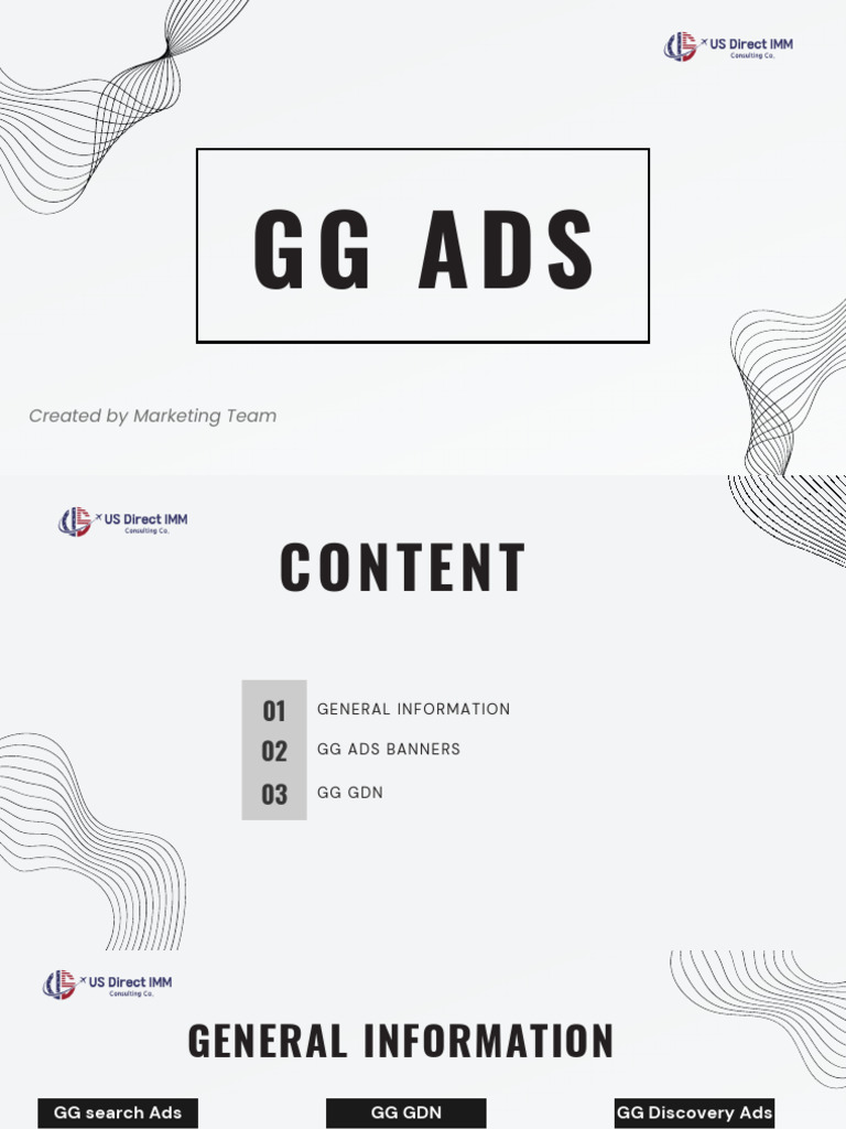 Overview of GG Ads Services | PDF