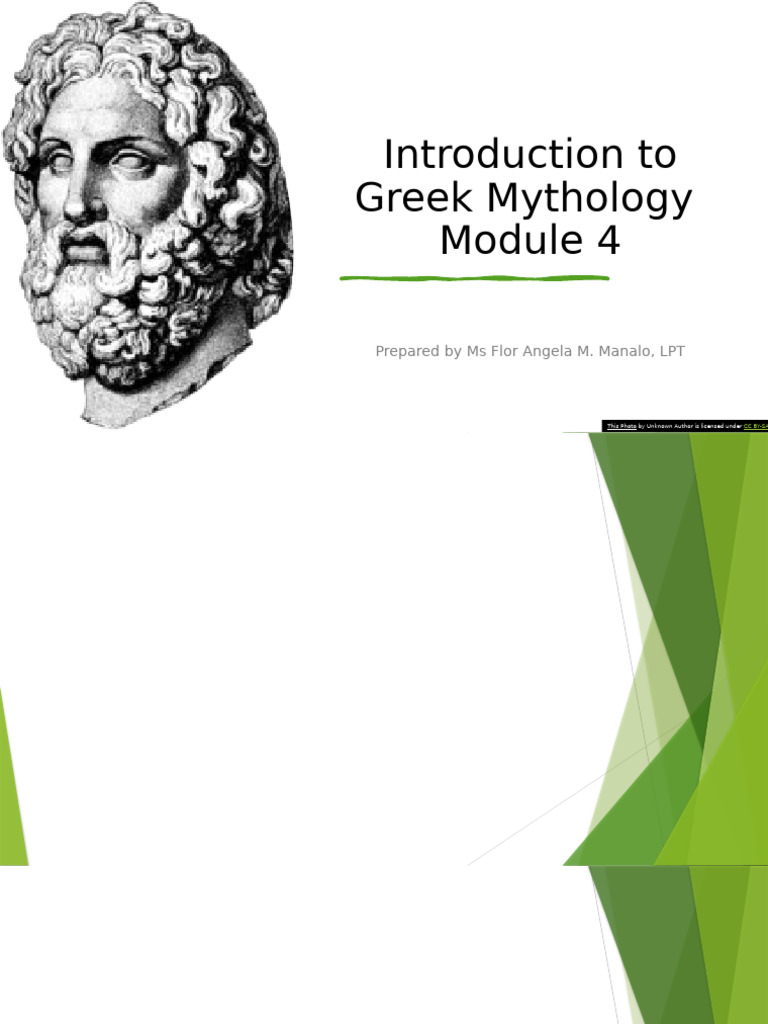 Module 4 Intro To Greek Myth | PDF | Twelve Olympians | Hera