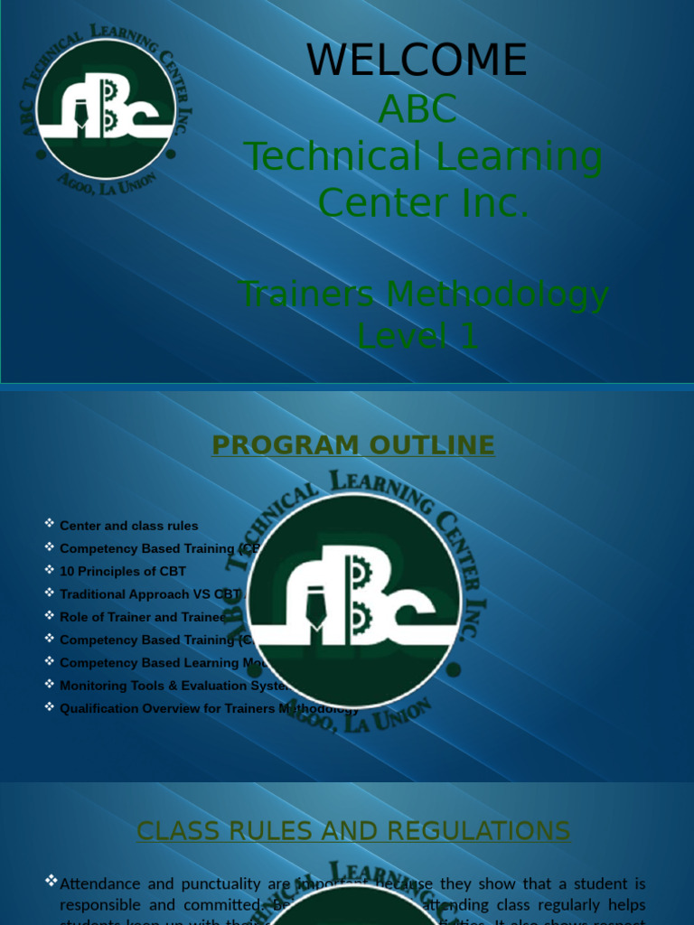 CBT TM1 Orientation2025 | PDF | Learning | Intelligence