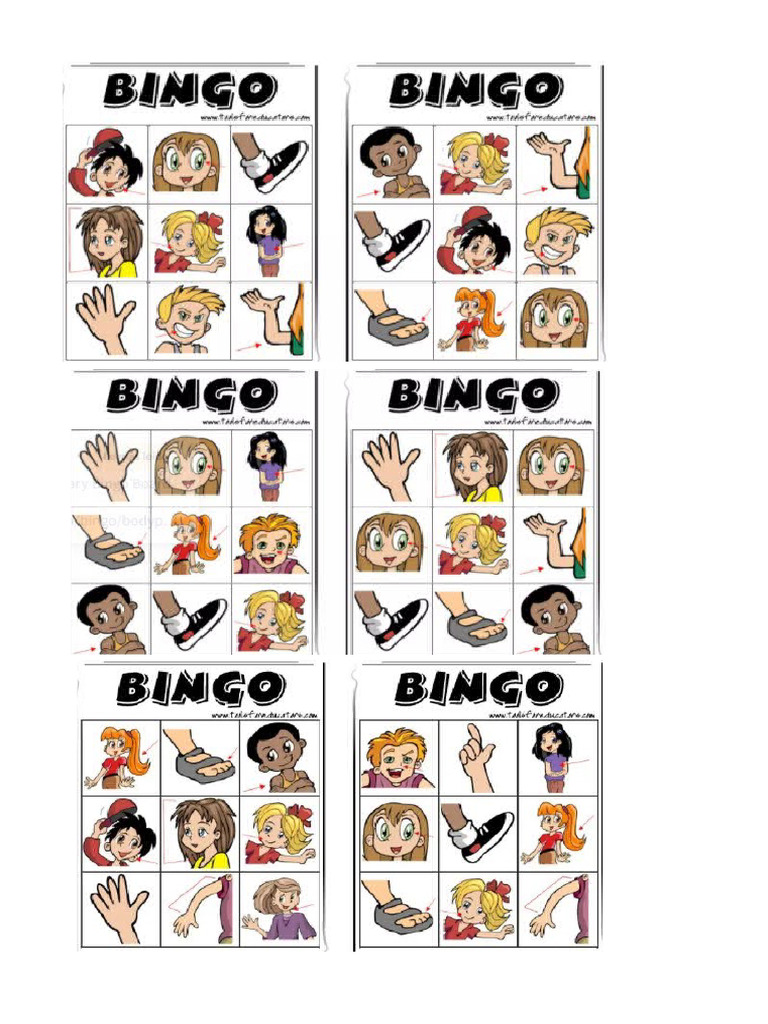 Body Bingo | PDF