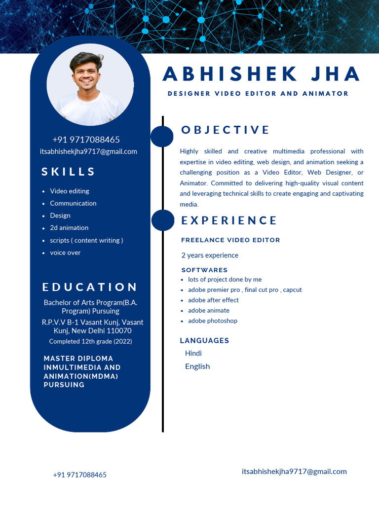 Abhi resume part 2 original | PDF