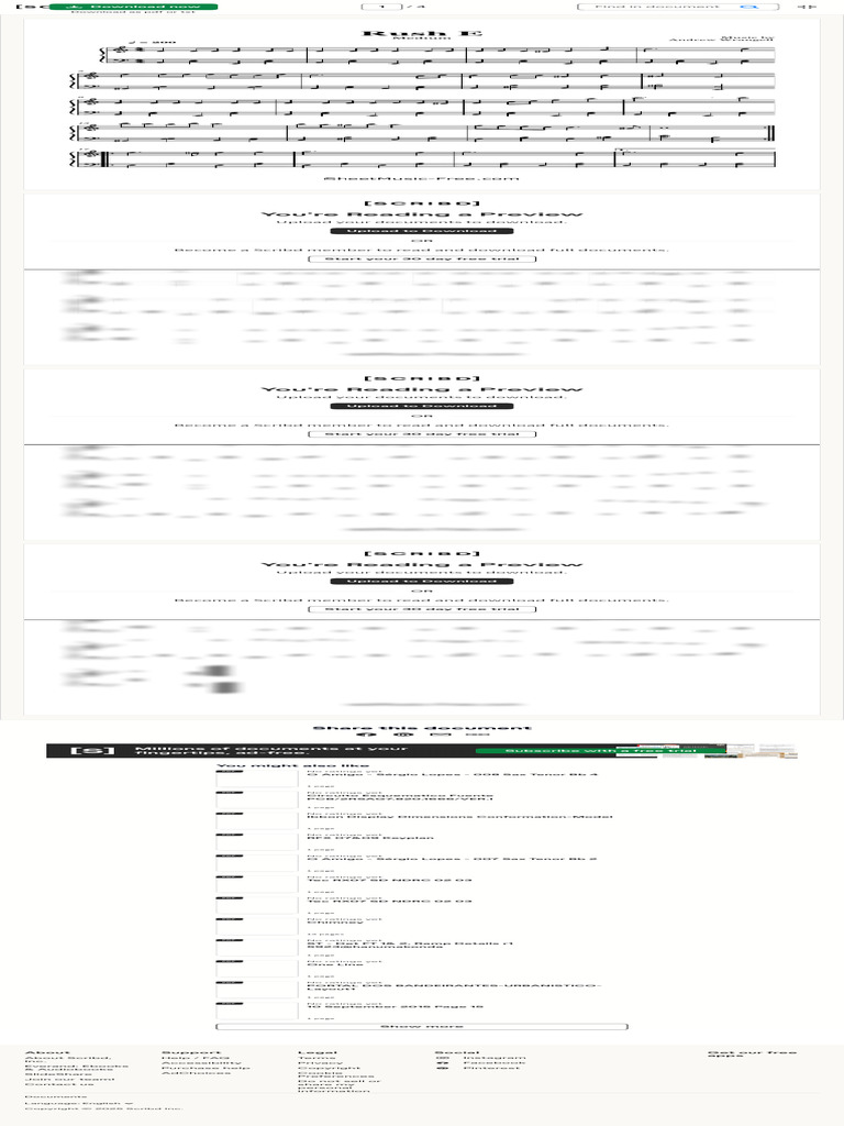 Rush E Sheet Music Piano Tutorial Easy PDF | PDF | Scribd | Digital Technology
