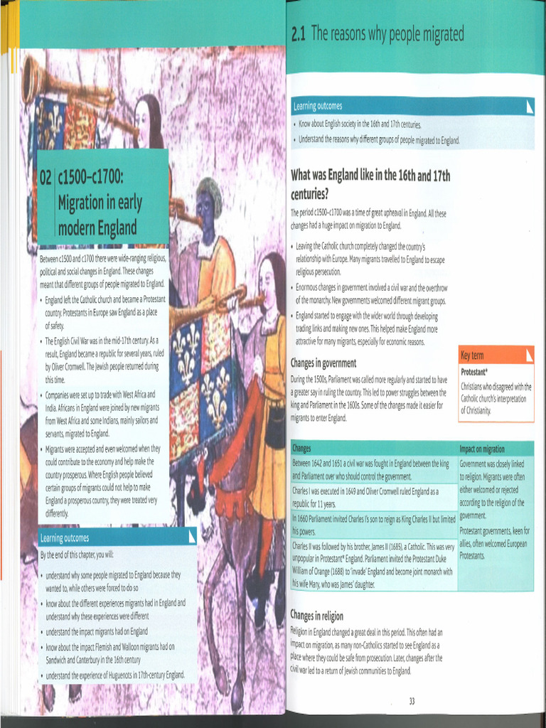 Textbook (Pearson) c1500-1700 (pp33-67) | PDF