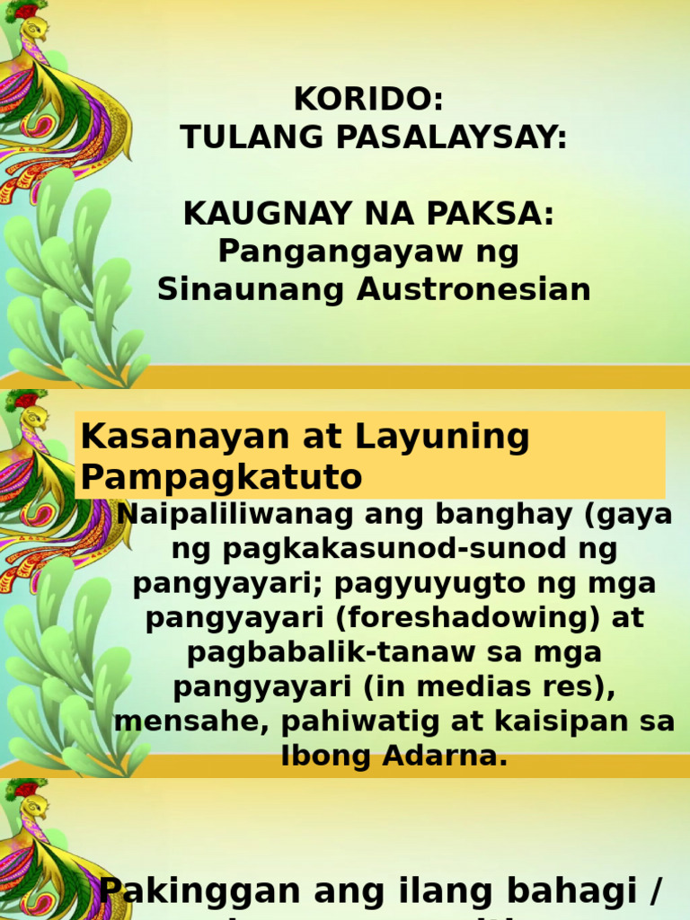 Q4-Week 2 Filipino 7 | PDF