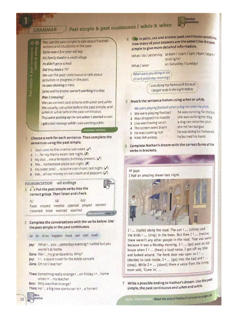 Grammar Past | PDF