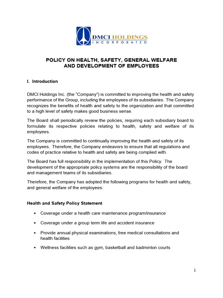 Health Safety Gen Welfare Amended 2023 | PDF | Occupational Safety And Health | Safety