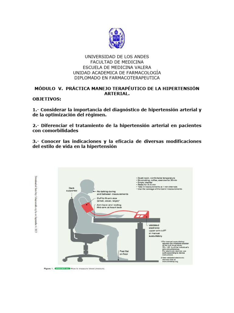 Practica MODULO V | PDF | Hipertensión | Especialidades Medicas