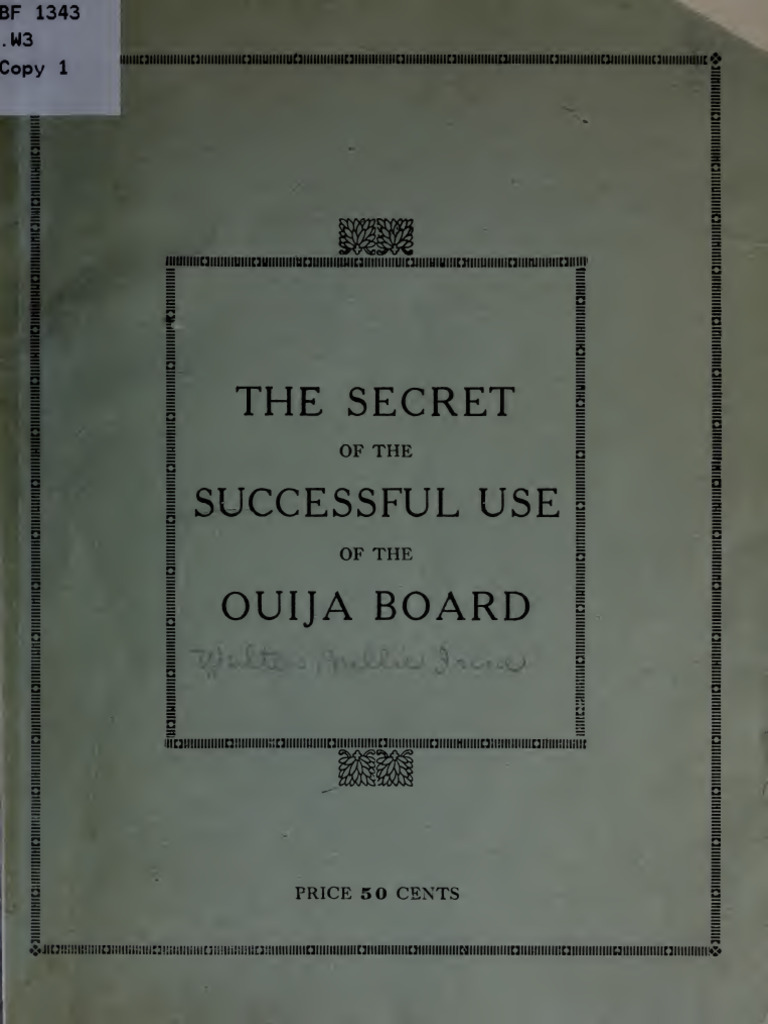 Unlocking Ouija Board Success Secrets | PDF | Heaven | Grammatical Gender