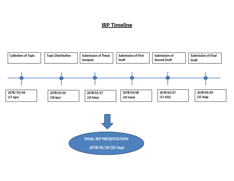 IRP Timeline | PDF