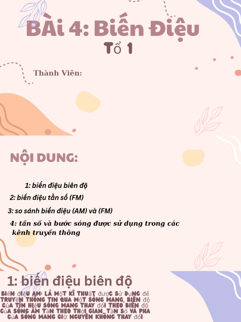 Pastel Cute Group Project Presentation | PDF