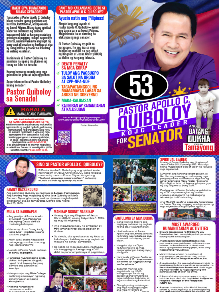 PACQ CAMPAIGN FLYERS Op2 | PDF