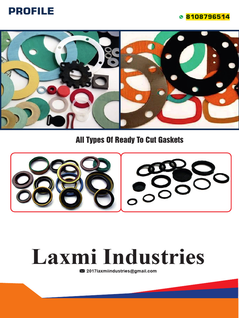 Gasket | PDF | Chemical Substances | Materials