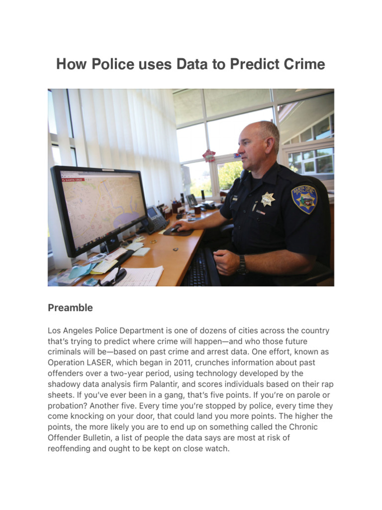 San Francisco Crime Data Analysis | PDF | Latitude | Police