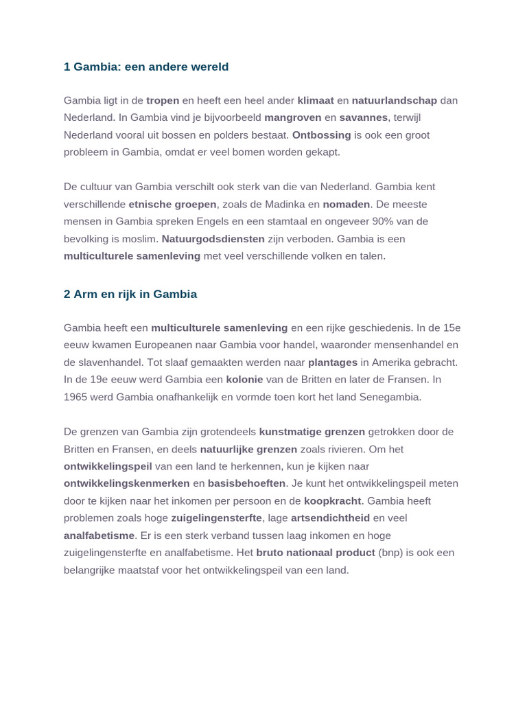 aardrijkskunde samenvatting | PDF