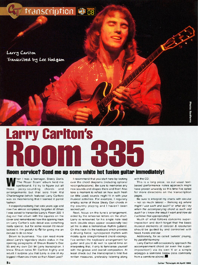 Larry Carlton - Room 335 | PDF