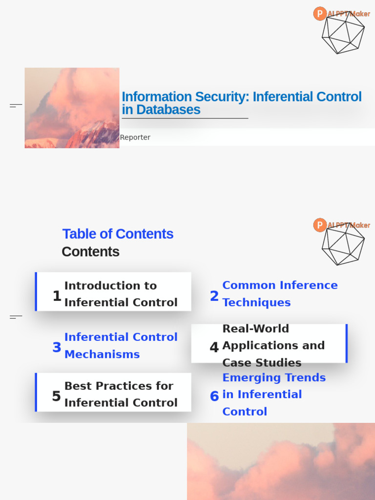 Information Security - Inferential Control in Databases | PDF | Security | Computer Security