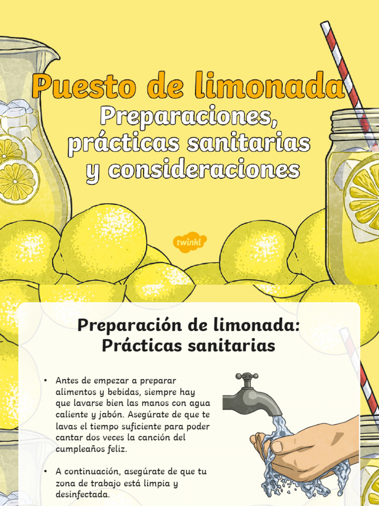 Cómo preparar limonada saludable | PDF