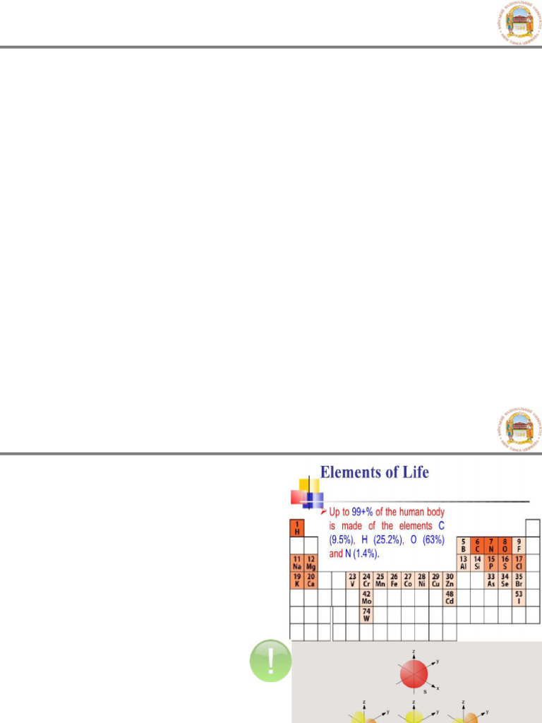Вiogenic Elements Complexing MEDCHEM1&2 | PDF | Chemical Elements ...