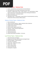 All Indian Kings and Their Ruling Years Timeline | PDF | Mughal Empire ...