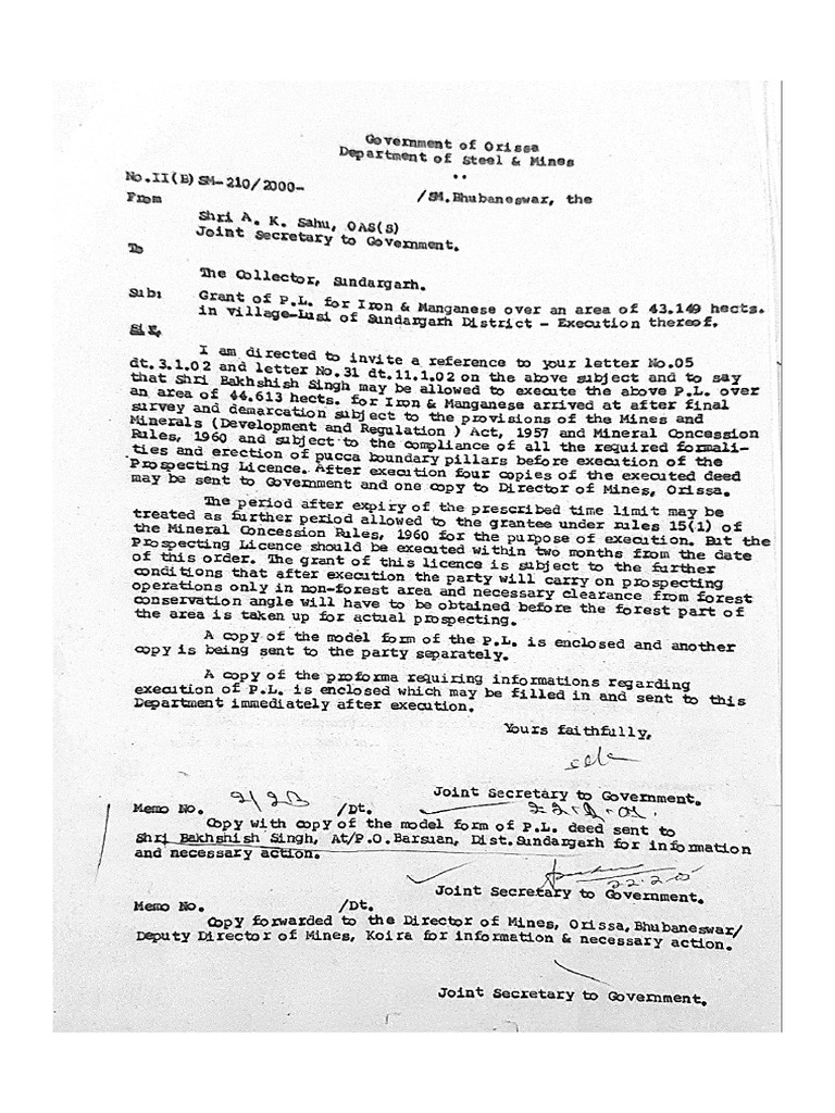Lusi PL Execution Letter | PDF