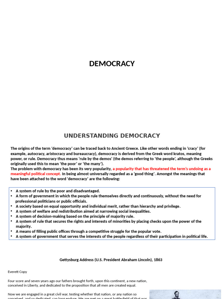 !!pols 101 Vi. Week | PDF | Democracy | Political Ideologies