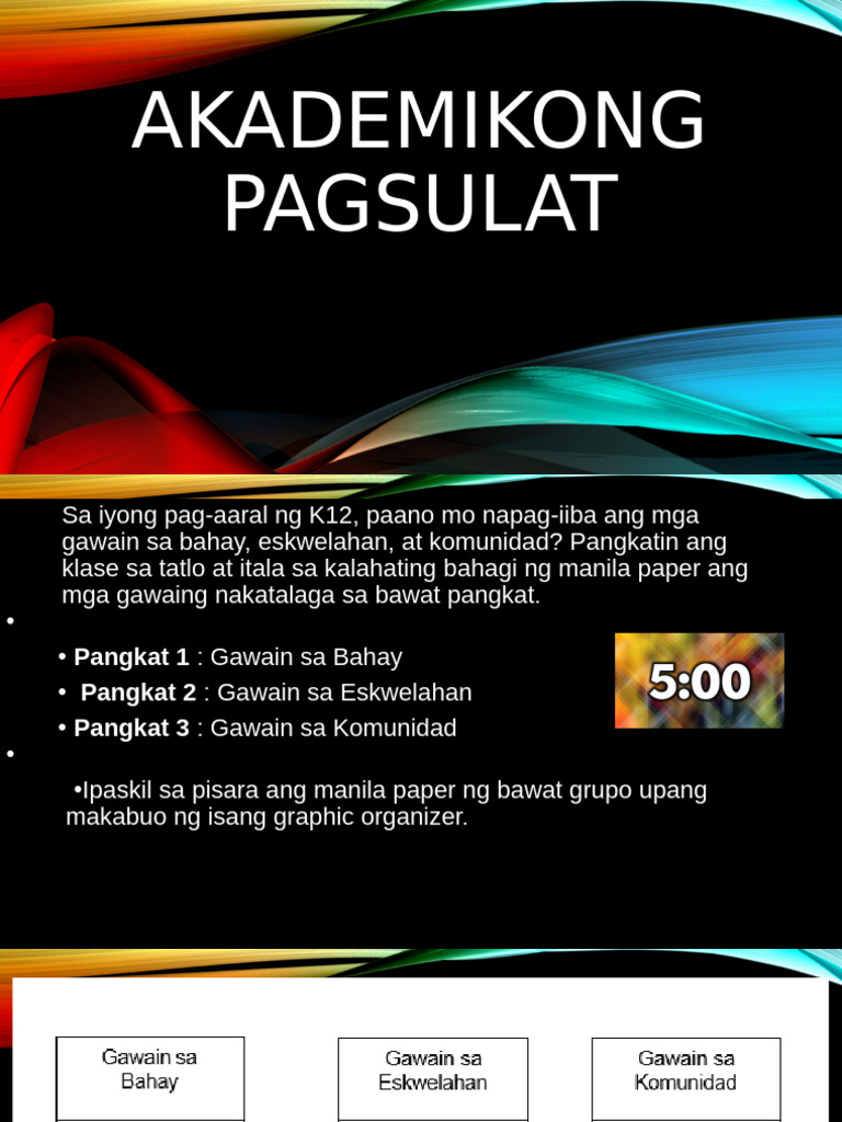 Akademikong Pagsulat Part 1 | PDF