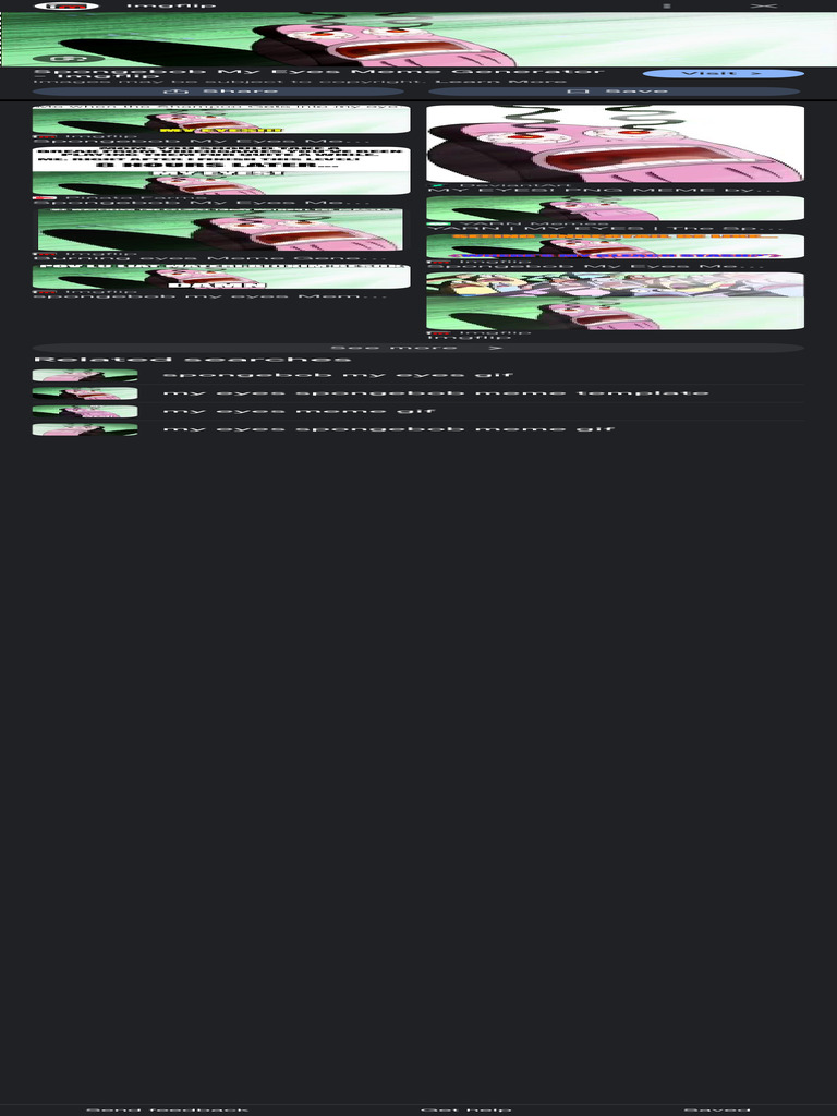 Soongebob Eyes Mem - Google Search | PDF