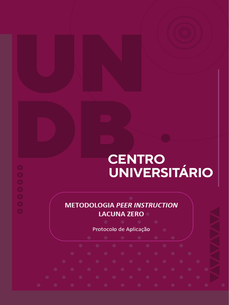 Protocolo de Aplicação da Peer Instruction | PDF | Aprendizado | Pensamento
