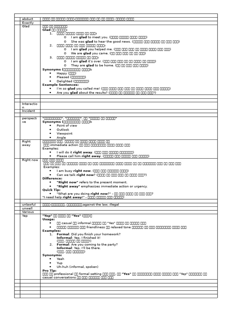 Word Meaning | PDF