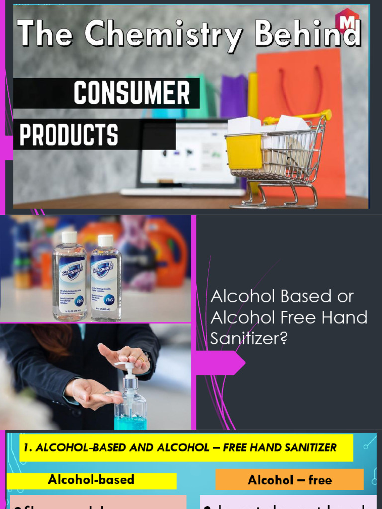Chemistry of Consumer Hygiene Products | PDF | Detergent | Soap