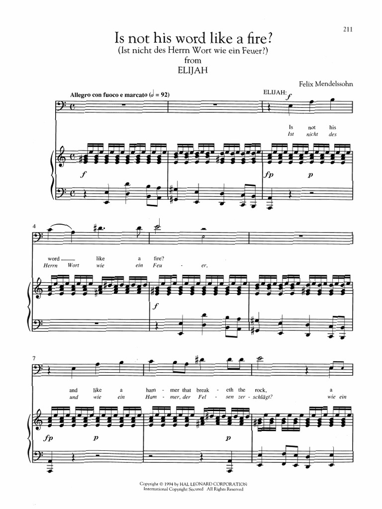 The Oratorio Anthology - Baritone - Bass | PDF