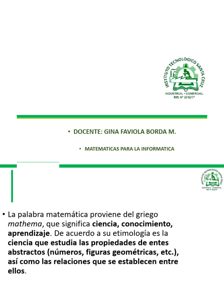Que Es Matematica | PDF | Matemáticas | Razonamiento deductivo