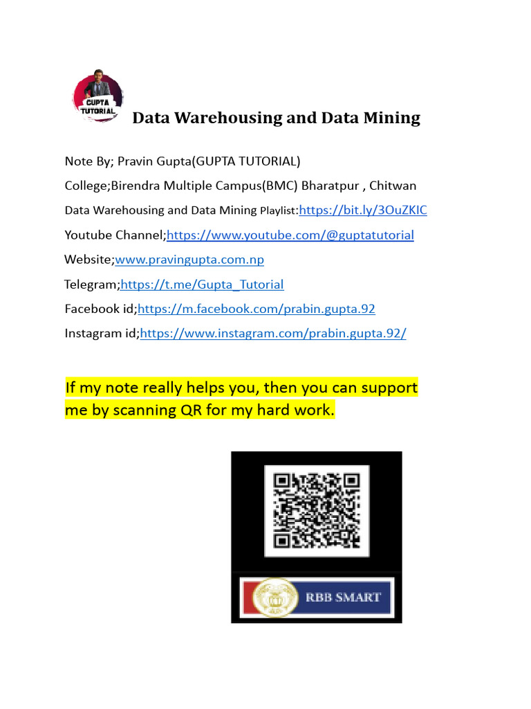 Data Warehousing Insights by Pravin Gupta | PDF