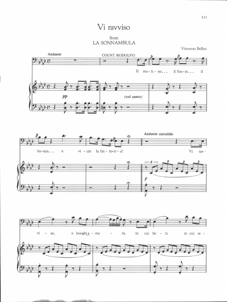 Vi Ravviso o Luoghi Ameni | PDF