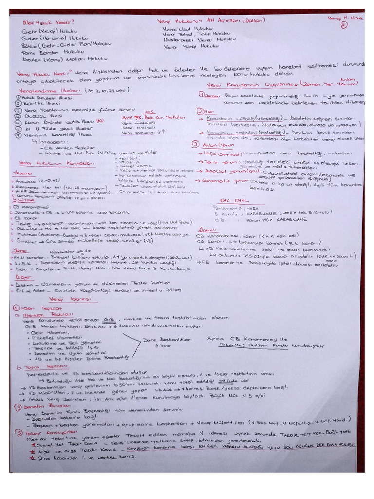 Vergi Vize Final | PDF