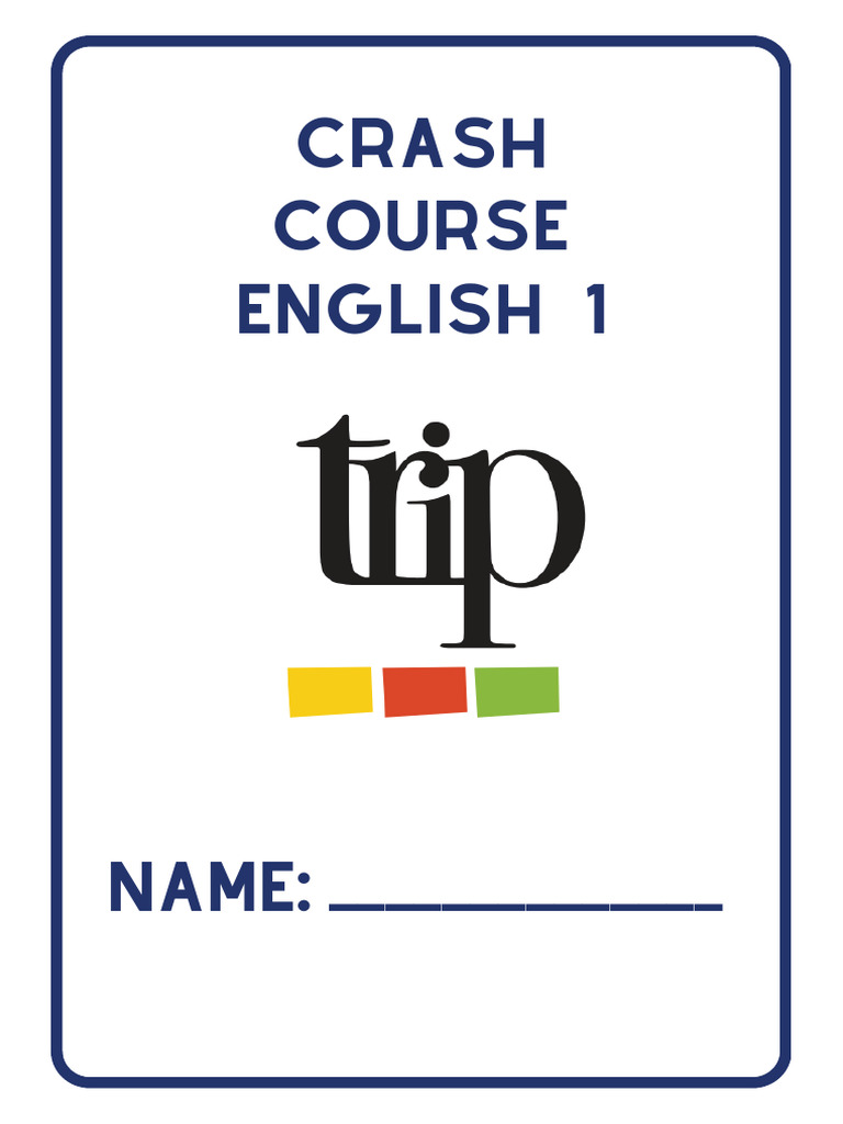 English 1 Crash Course Workbook | PDF