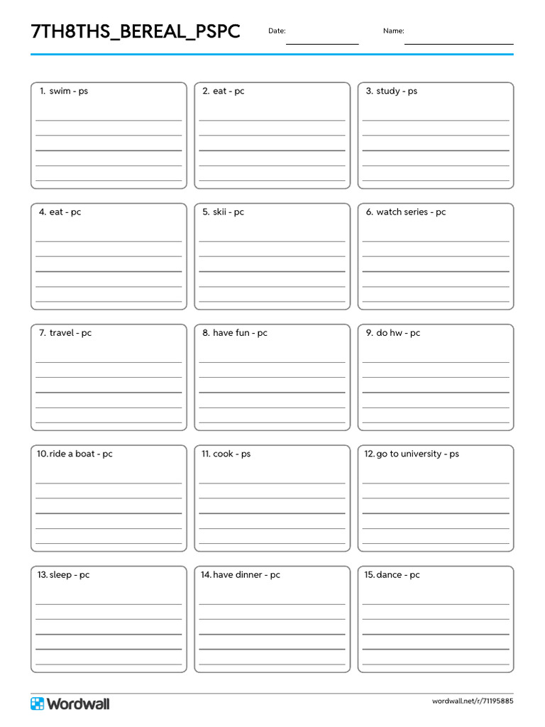 7th8thsberealpspc Writing Frame | PDF