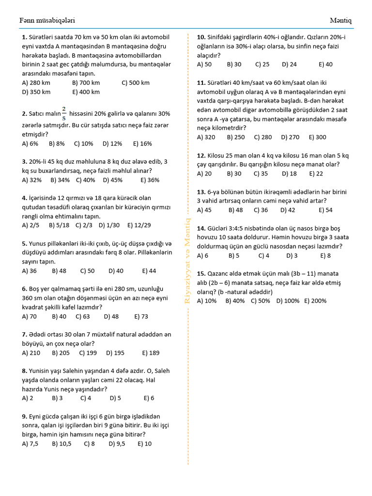 Mentiq Mesele | PDF