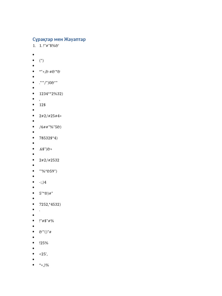 All Questions Formatted | PDF
