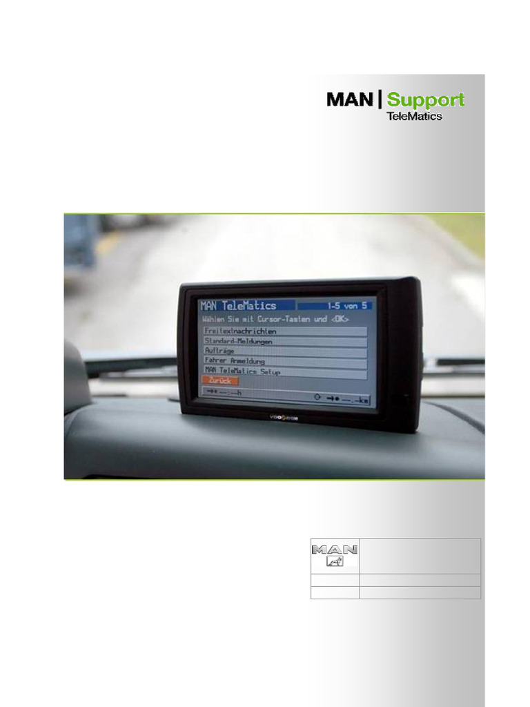 MAN TeleMatics User Manual | PDF | Proxy Server | Icon (Computing)
