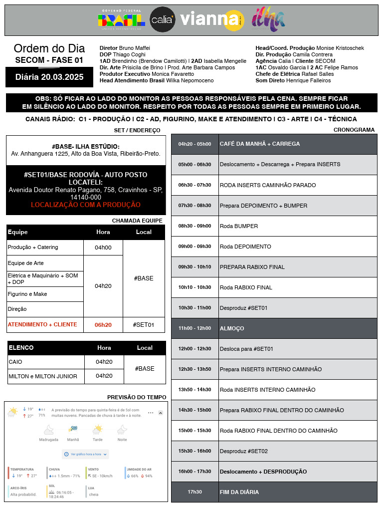 Od Secom Estradas 20.03 (Quinta) | PDF